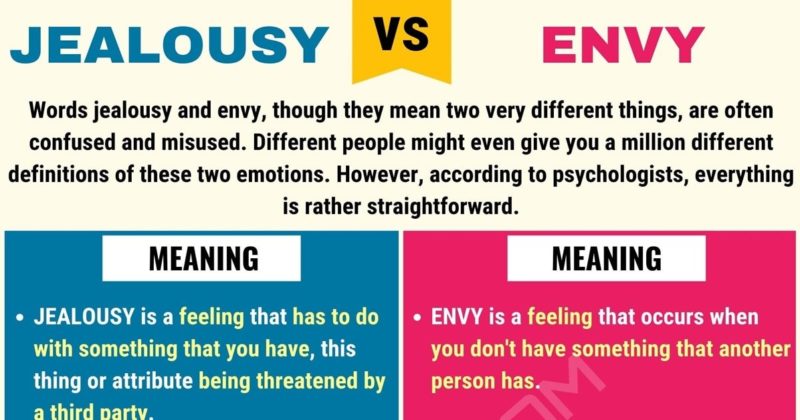 The Psychology of Jealousy and Envy – Ivy Barrow